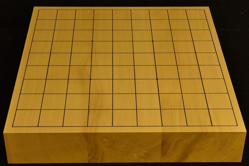 卓上将棋盤 本榧(日本産) t6410 碁盤、将棋盤製作の三輪碁盤店